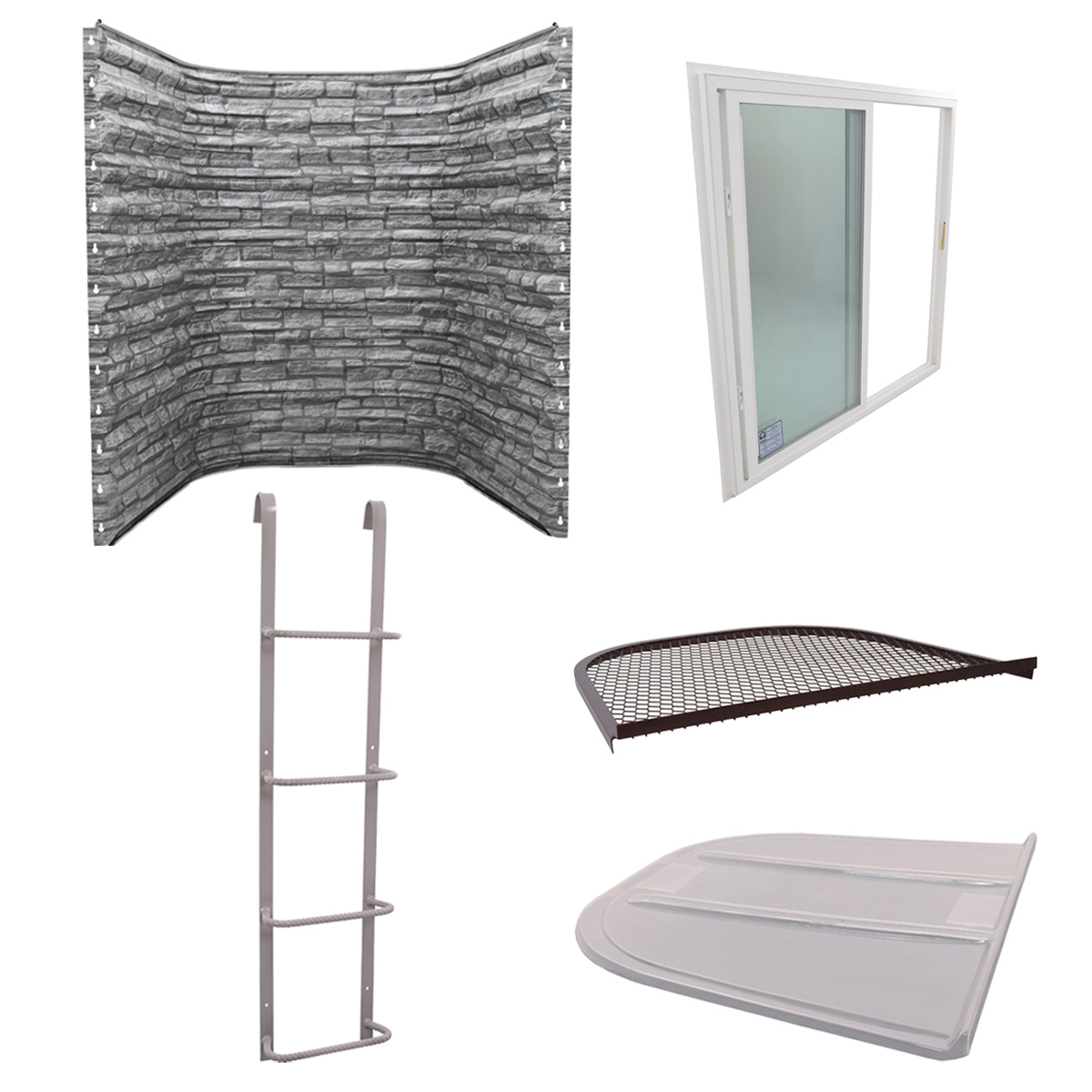 Nail Fin 4040 Slider Egress Window System | Basement Window Systems