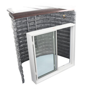 Block Frame 4040 Slider Window System