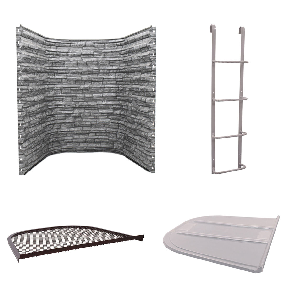 Easy-Well™ System - Stacked Stone Well | Basement Window Systems